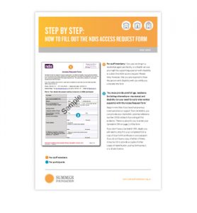 How to fill out the NDIS Access Request Form - Summer Foundation