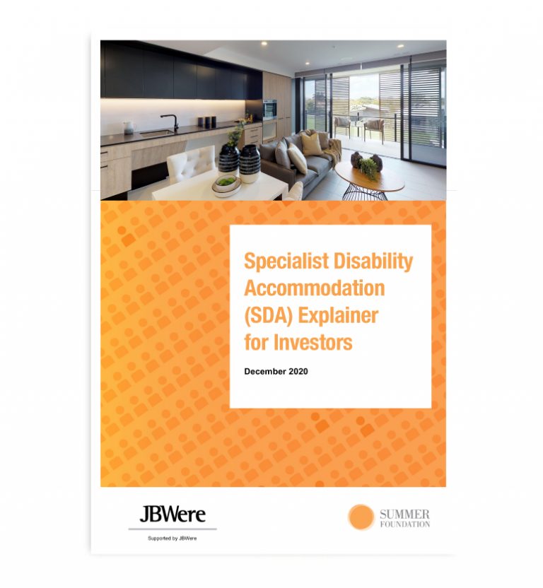 Specialist Disability Accommodation (SDA) explainer for investors ...