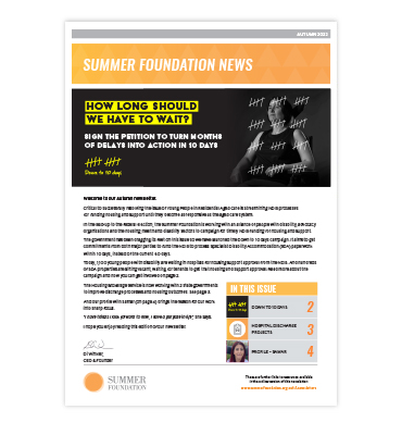 Summer Foundation updates - Summer Foundation