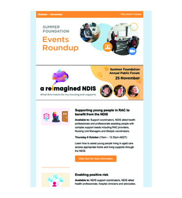 Summer Foundation updates - Summer Foundation