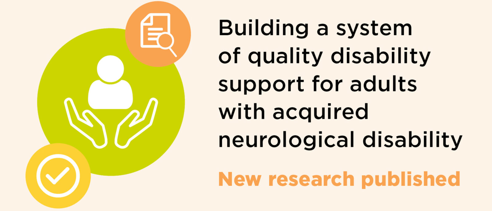 Building an evidence-based multi-level system of quality disability ...