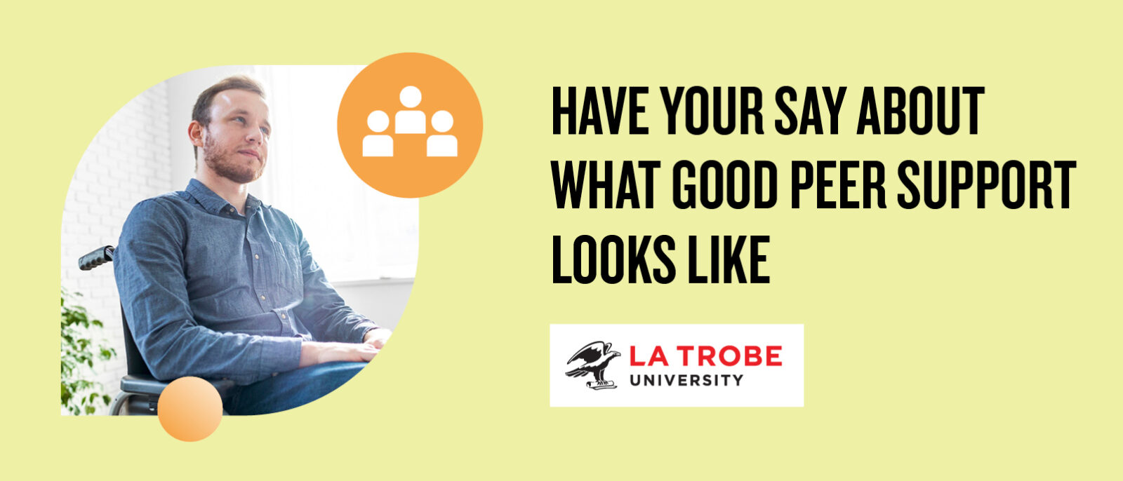 Have your say about what good peer support looks like - Summer Foundation